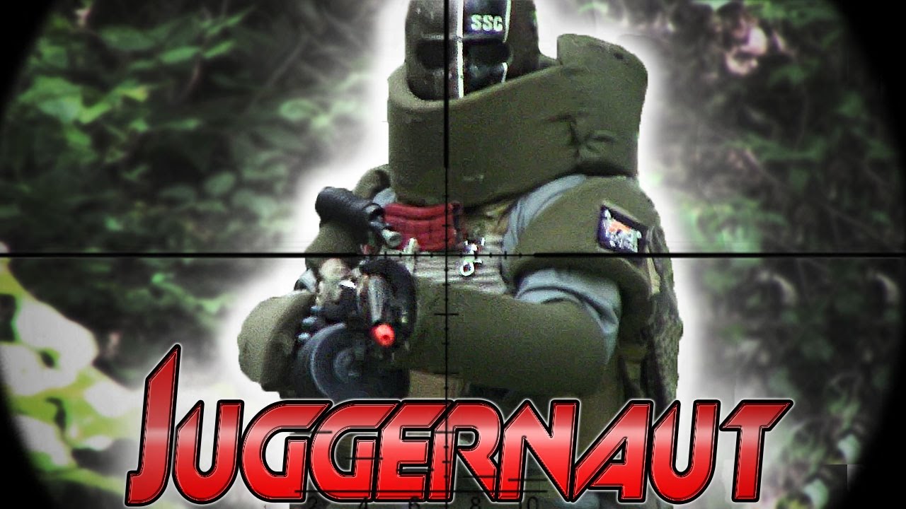 Killing A Juggernaut - Airsoft Sniper Cam - YouTube