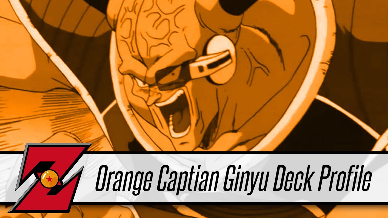Orange Ginyu Deck Profile (1.0) - Dragon Ball Z TCG Panini - YouTube