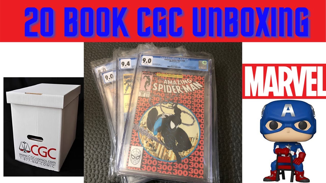 20 CGC unboxing comic books (Batch #1) (Part 1 of 3) - YouTube