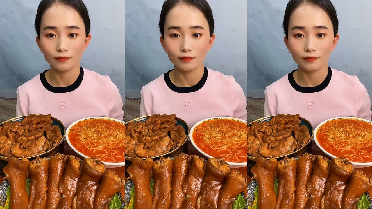 ASMR MUKBANG EATING SOUNDS #065 | Eat normally without wasting food ...