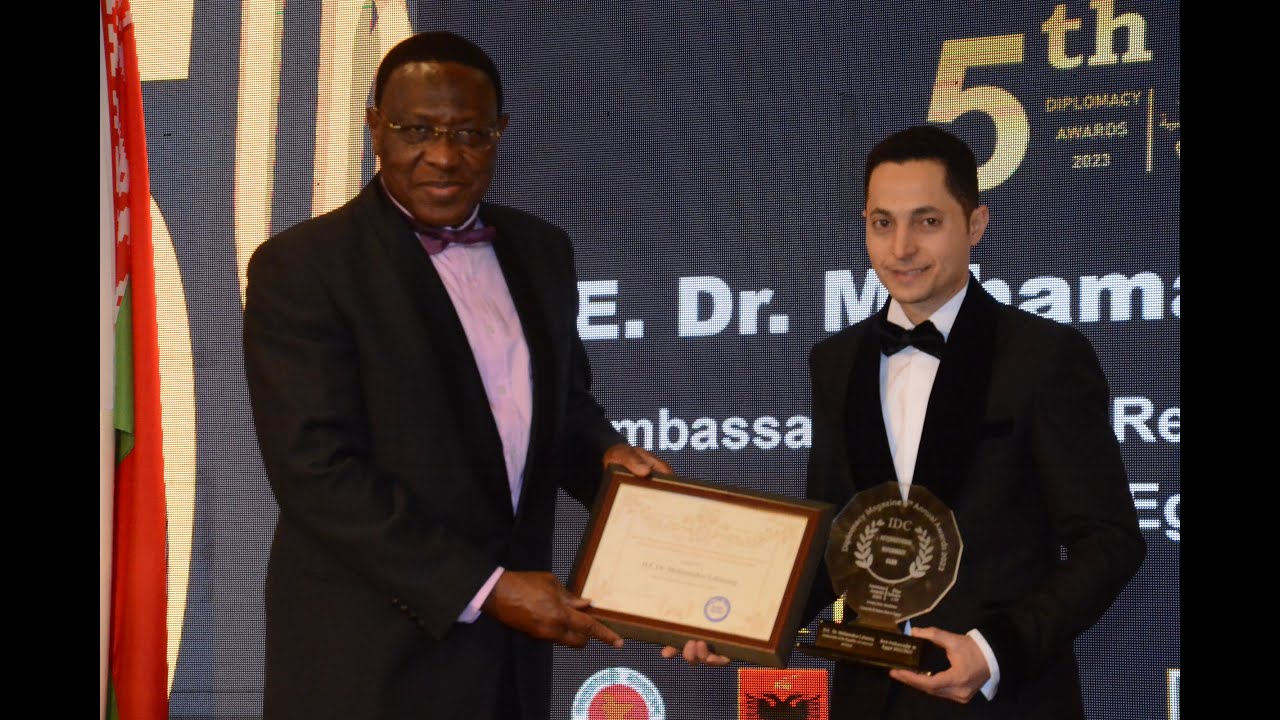 Best African Ambassador in Egypt 2022/2023 - H.E Dr. MOHAMADOU LABARANG ...