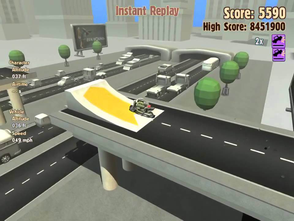 Epic jump complete Turbo dismount - YouTube