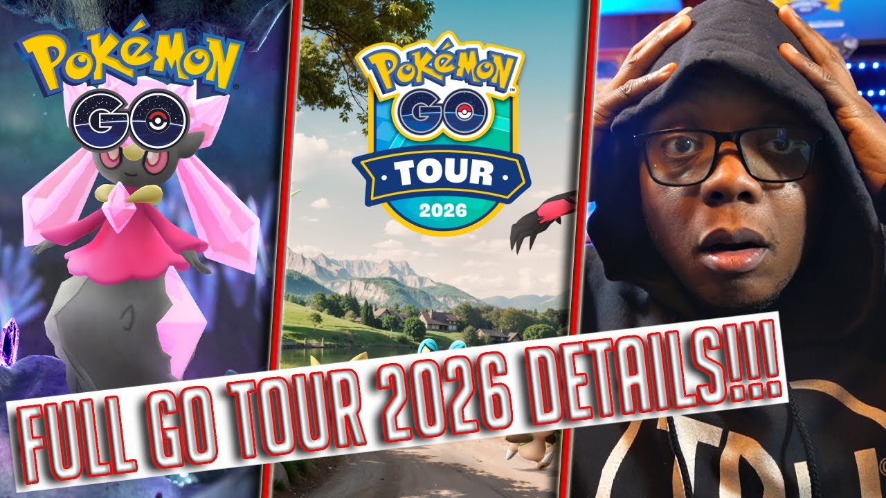 Pokémon Go: Full Go Tour 2026 Details!!! - YouTube