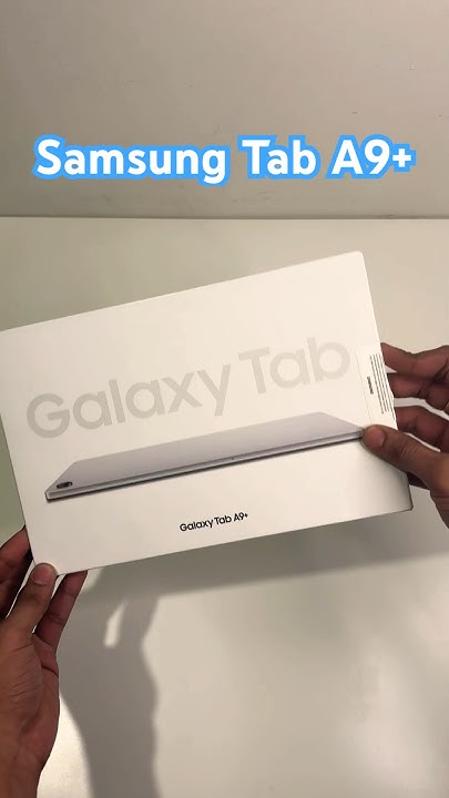 Samsung Galaxy Tab A9+ Unboxing #samsung #shorts - YouTube