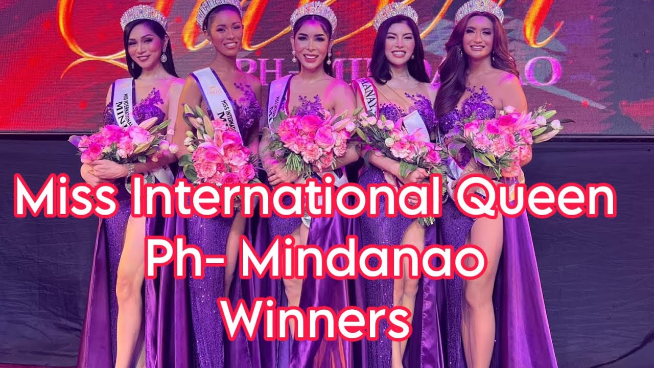 Announcing of Winners - Miss International Queen PH- MINDANAO 2024 ...