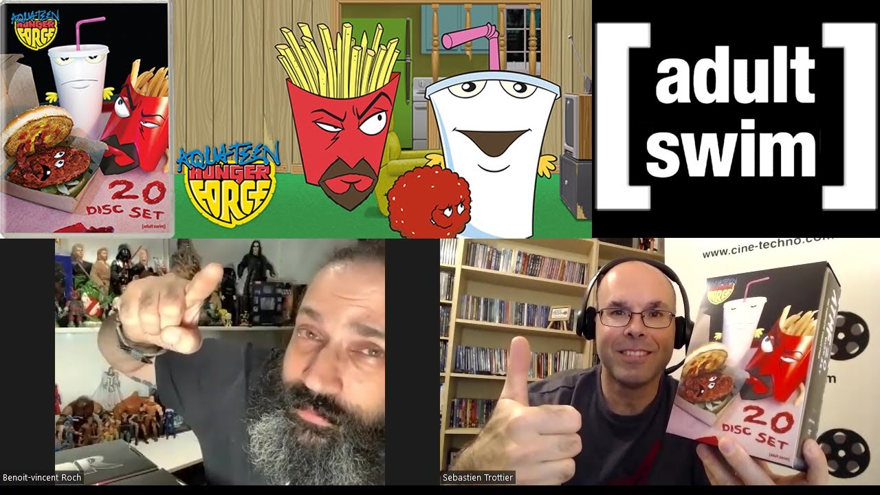 Présentation (unboxing) de Aqua Teen Hunger Force: The Baffler Meal ...
