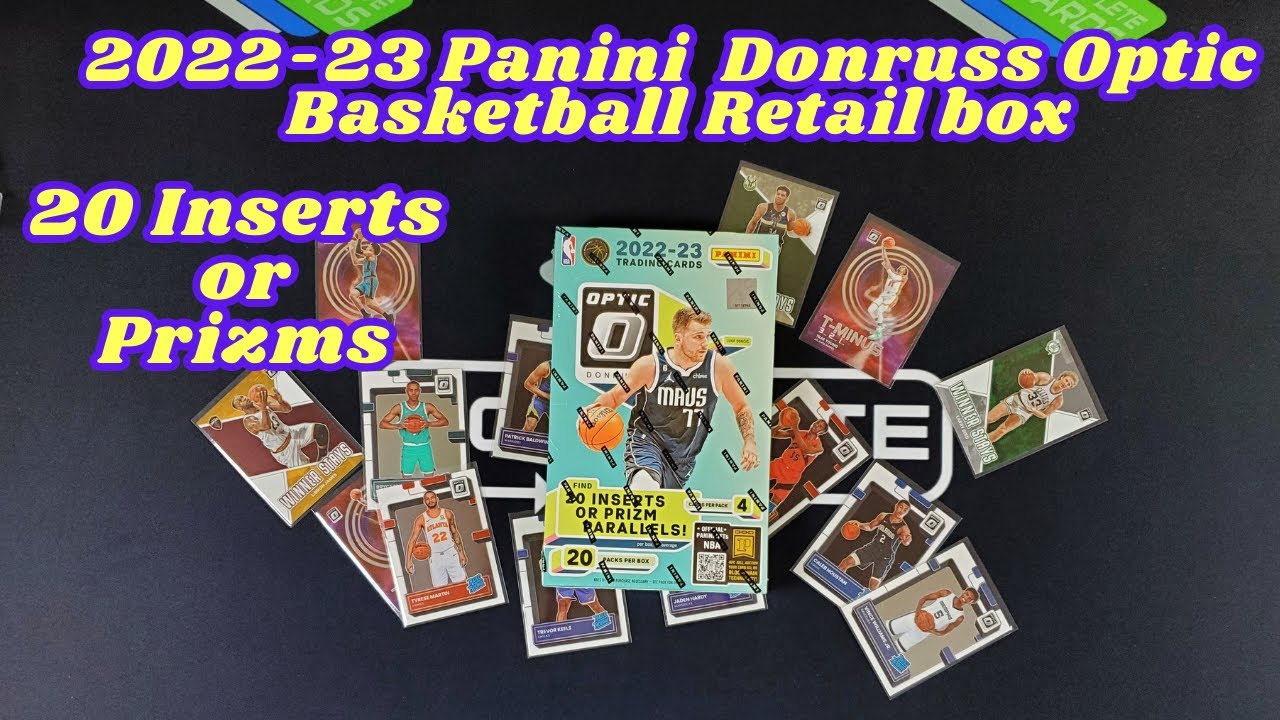 2022-23 Panini Donruss Optic Basketball Retail box opening - YouTube
