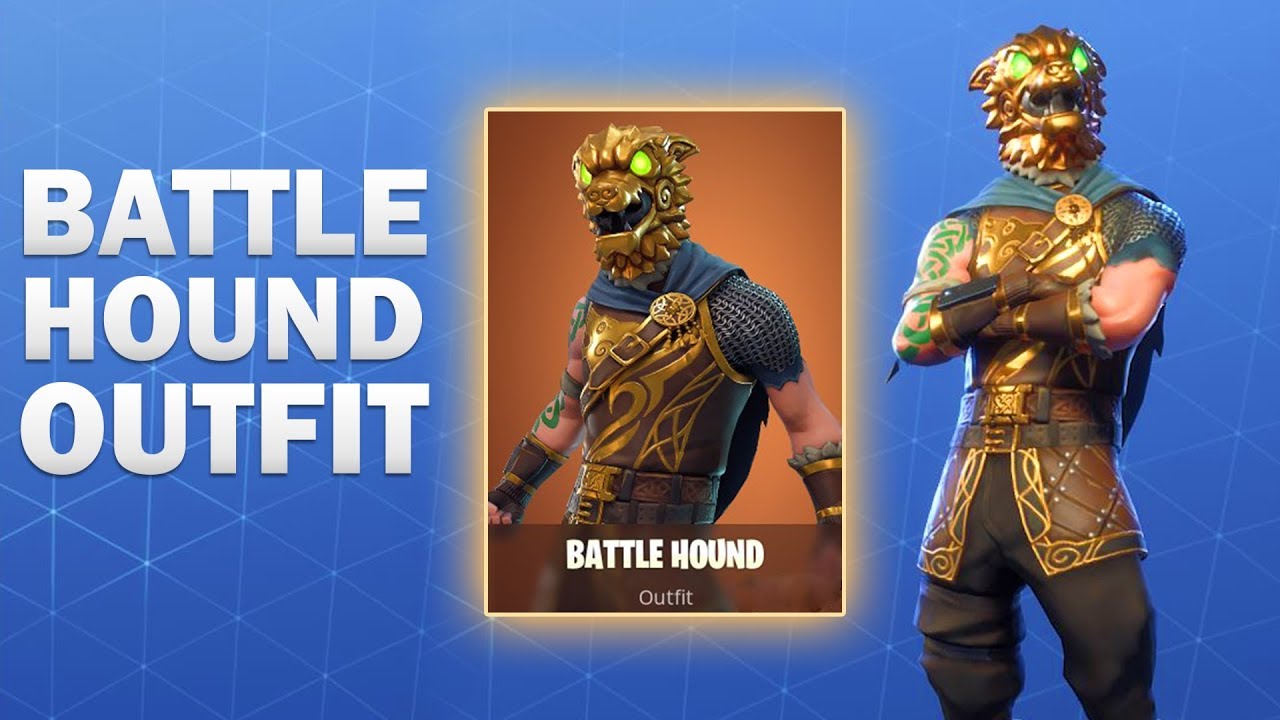 Battle Hound Fortnite Skin Showcase - YouTube
