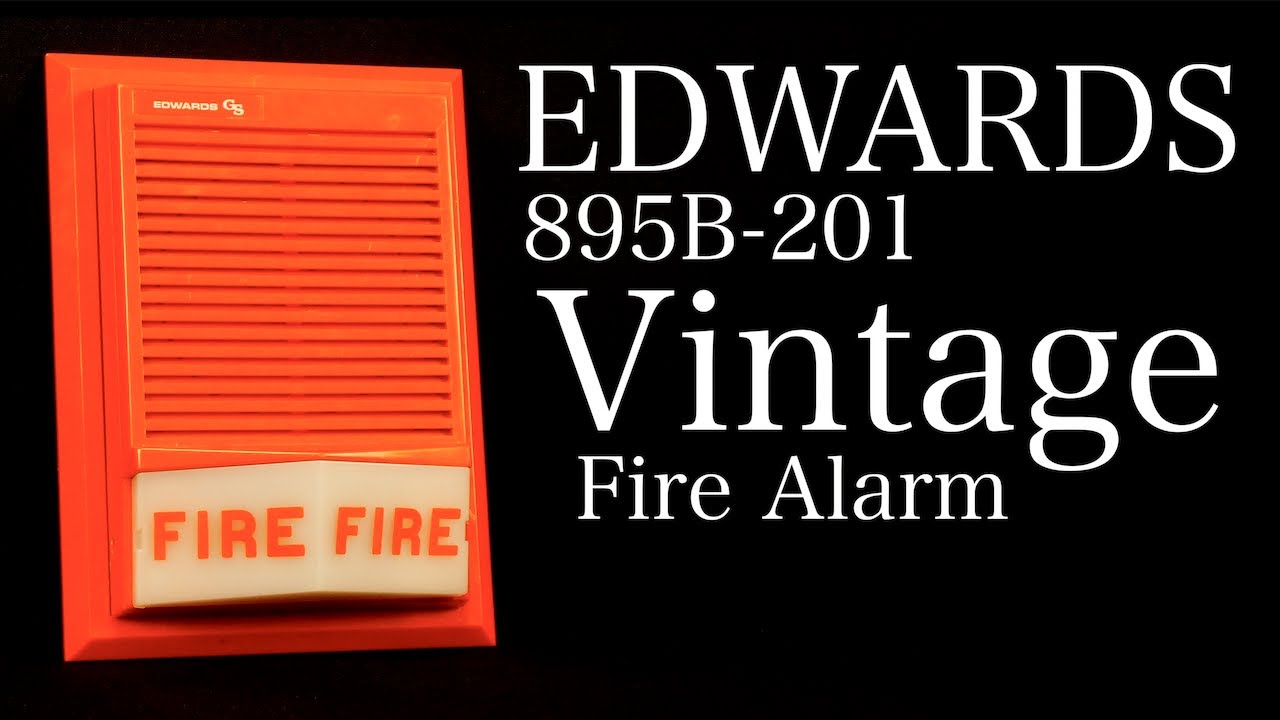 Vintage EDWARDS 895B-201 Fire Alarm - YouTube