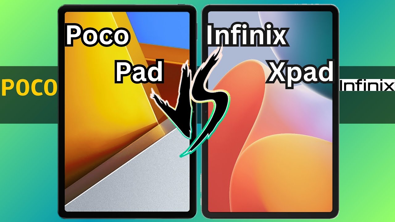 Poco Pad VS Infinix Xpad - YouTube