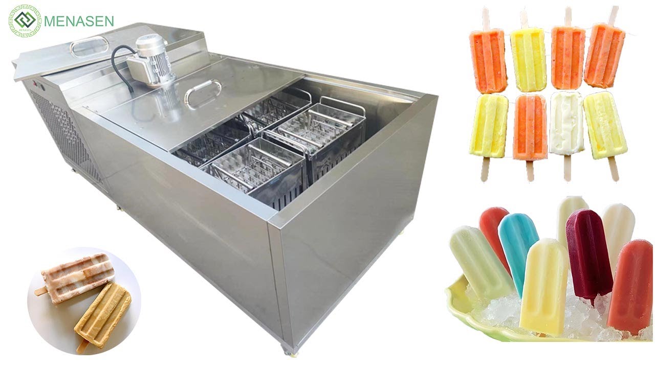 Popsicle Ice Lolly Making Machine| +86 13733892205| menasenmachinery ...