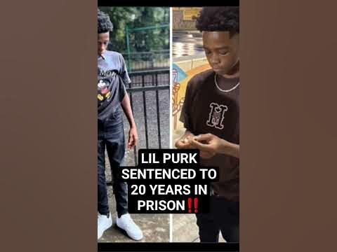 16 year old rapper LIL PURK sentenced to 20 yrs - YouTube