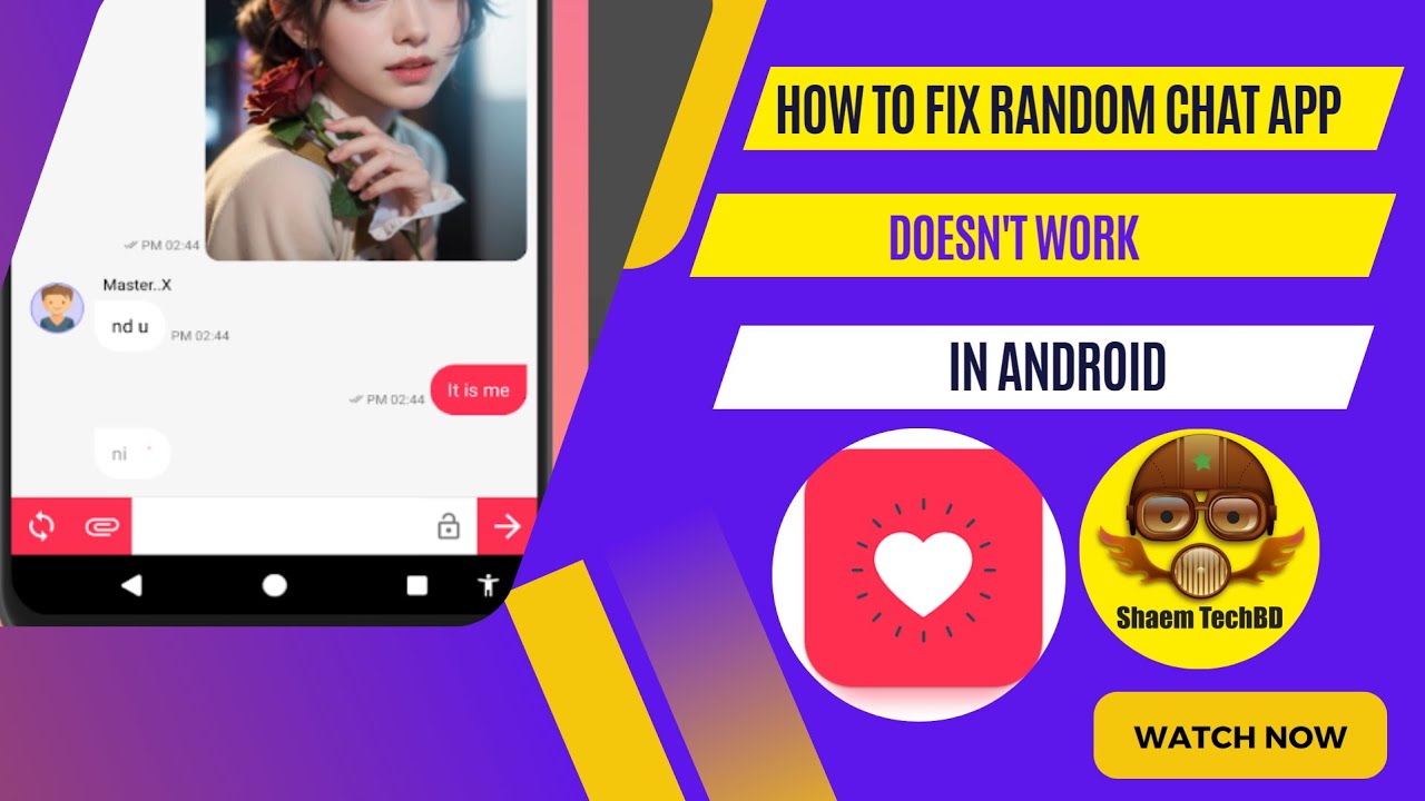 How to Fix Random Chat App Doesn't Work in Android After New Updates ...
