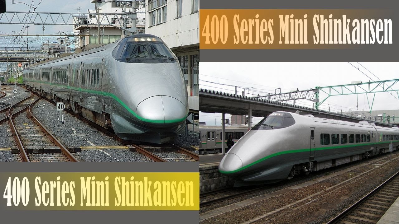 The 400 Series Mini Shinkansen high speed EMU - YouTube