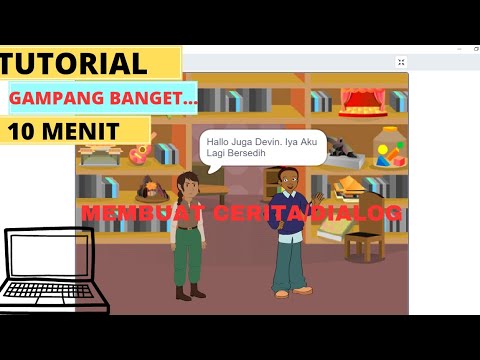 TUTORIAL MEMBUAT CERITA SEDERHANA DAN DIALOG DI SCRATCH JR - YouTube