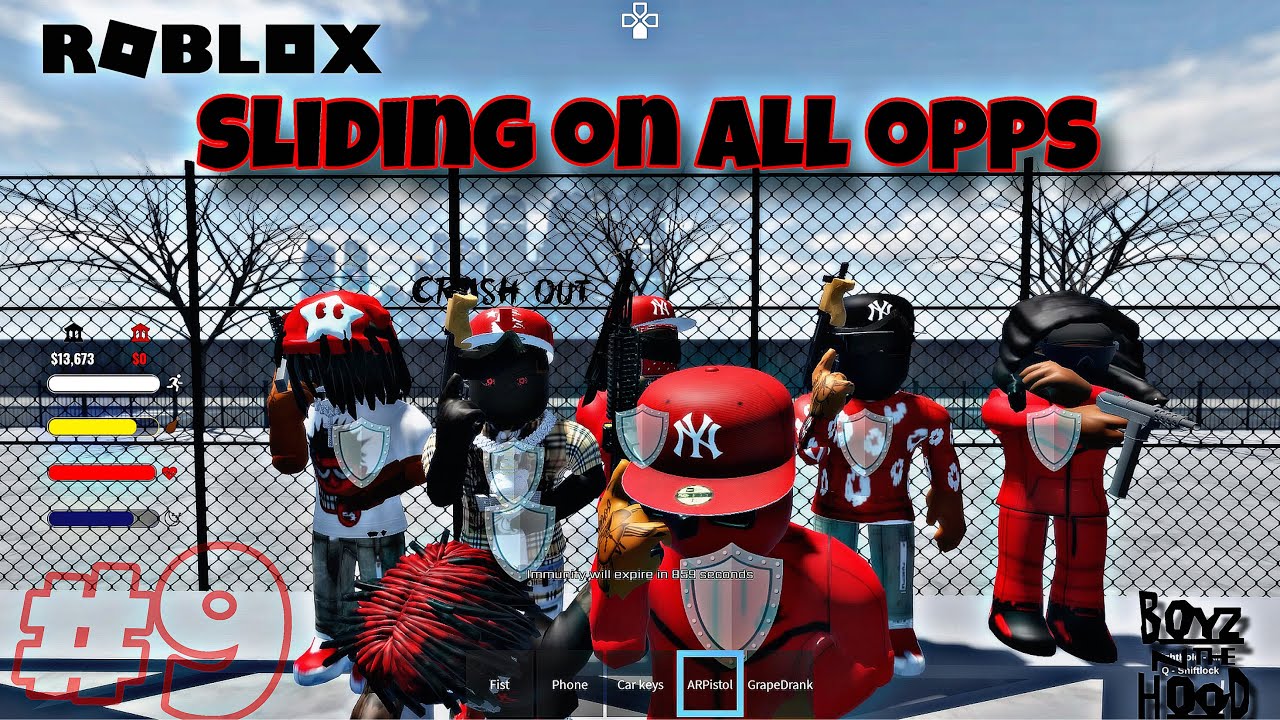 SLIDING ON OPPS | ROBLOX | THA BRONX 2 |(PS5) - YouTube