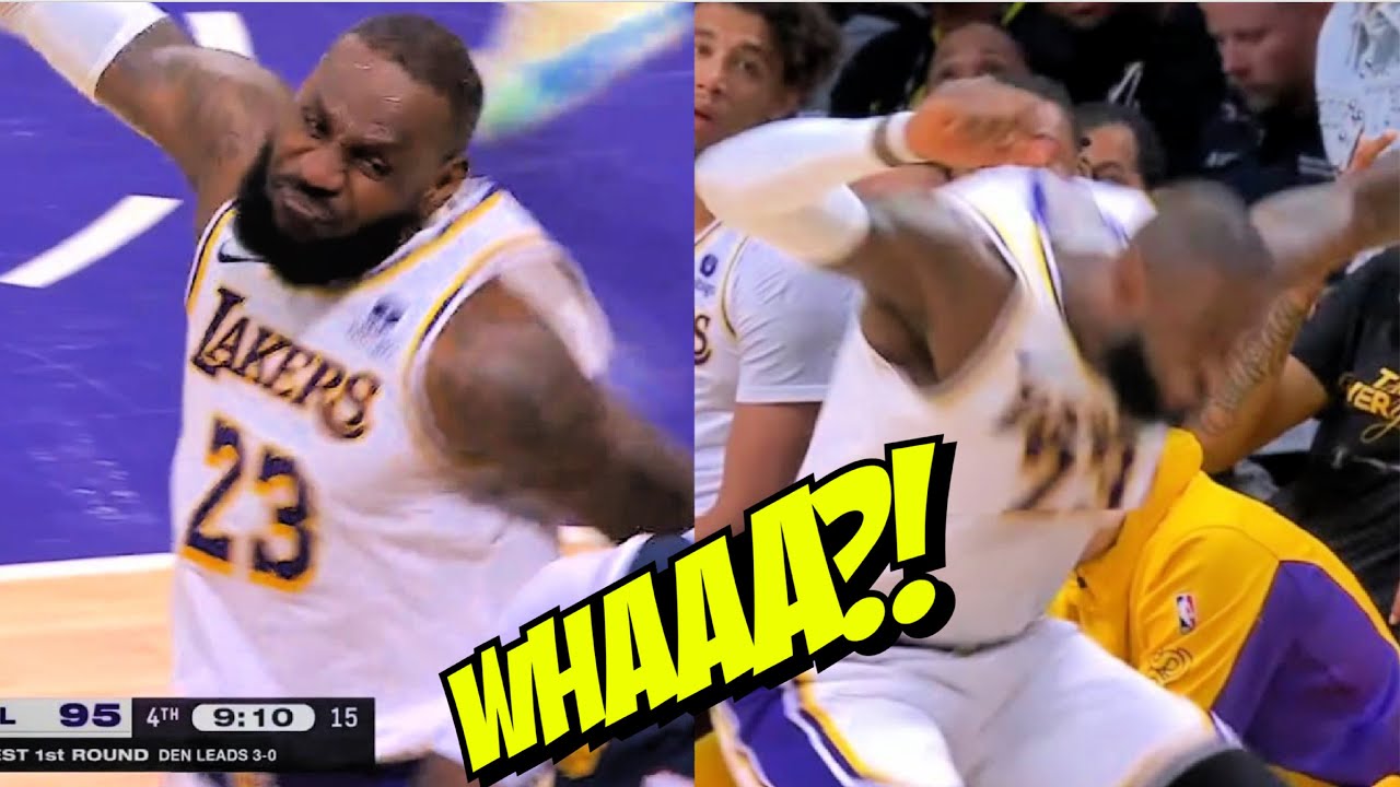 LeBron James FURIOUS at Darvin Ham after REFUSING TO CHALLENGE CALL 😡 ...