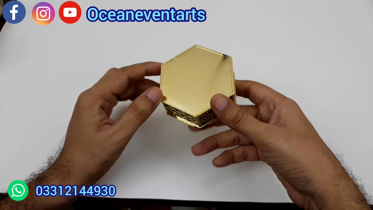 Star Bid Box | Star Shape | Oceaneventarts - YouTube