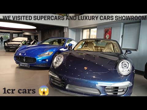 Supercars and luxury cars at super select showroom || 1cr cars || pune ...