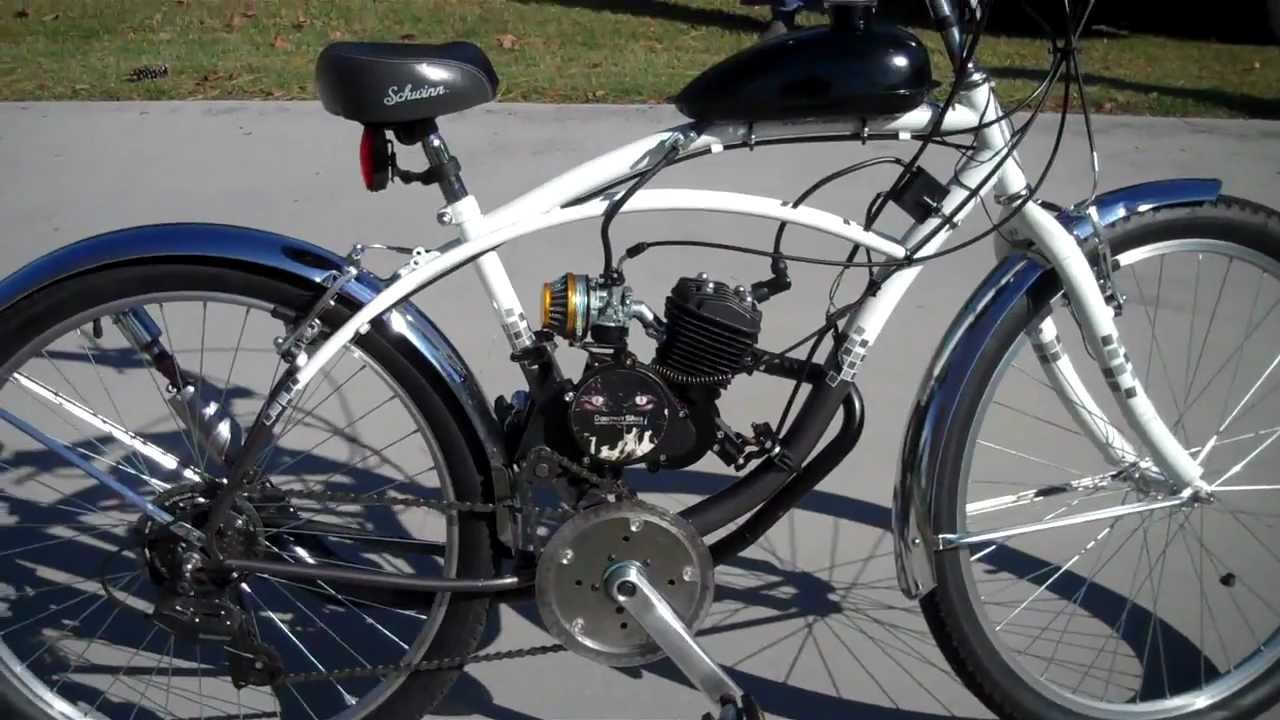 schwinn 7 speed motorized - YouTube