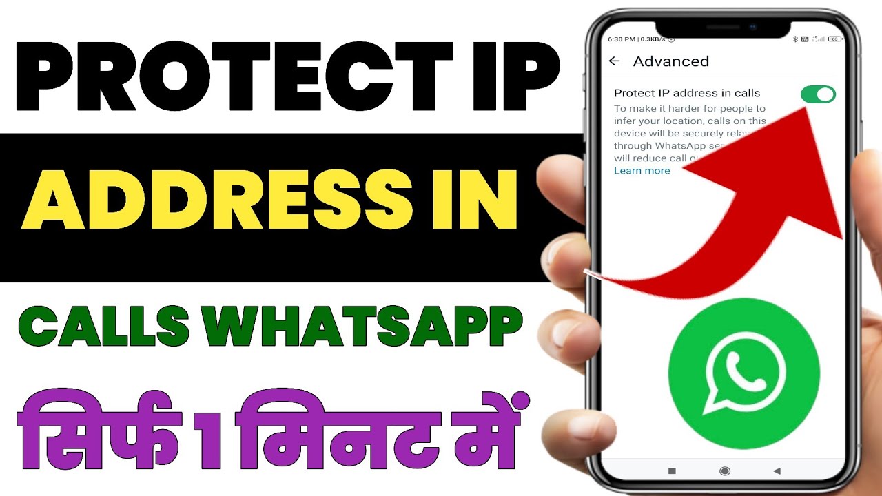 How to Enable Protect IP address in calls on WhatsApp| Whatsapp Call Me ...