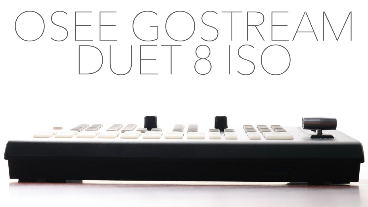 REVIEW - Osee Gostream Duet 8 ISO - YouTube