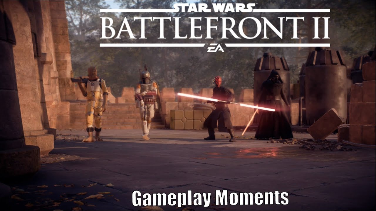 Star Wars Battlefront 2 Gameplay Moments - YouTube