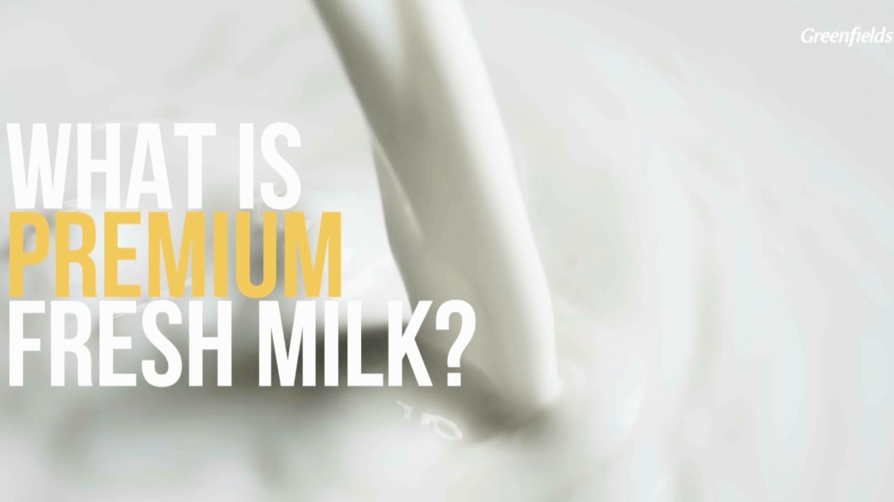 What is premium fresh milk? - YouTube