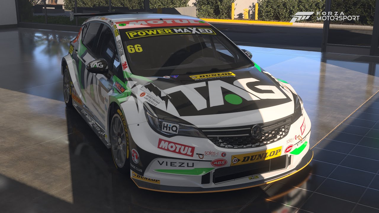 4k showcase VAUXHALL #66 Power Maxed TAG Racing Astra - YouTube
