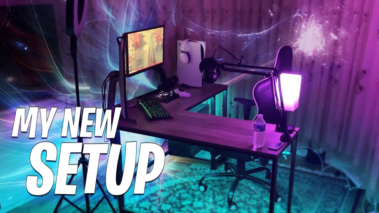 MY NEW GAMING, EDITING AND STREAMING SETUP (WITH PS5) // UK - YouTube