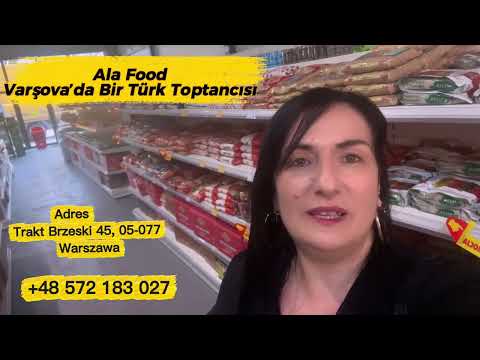 Polonya’da Varşova’da Türk Toptancı Ala Food Hizmete başladı.#Varşova #polonya #alafood 
