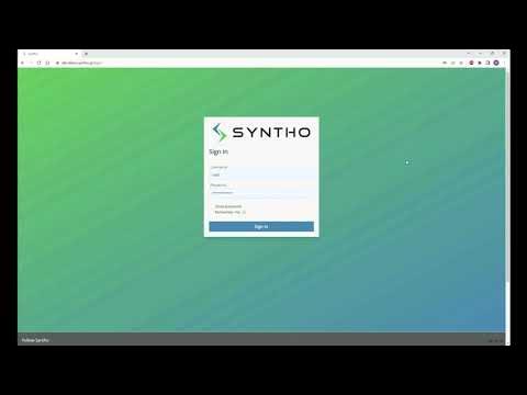 Demo of the Syntho Engine Platform - YouTube