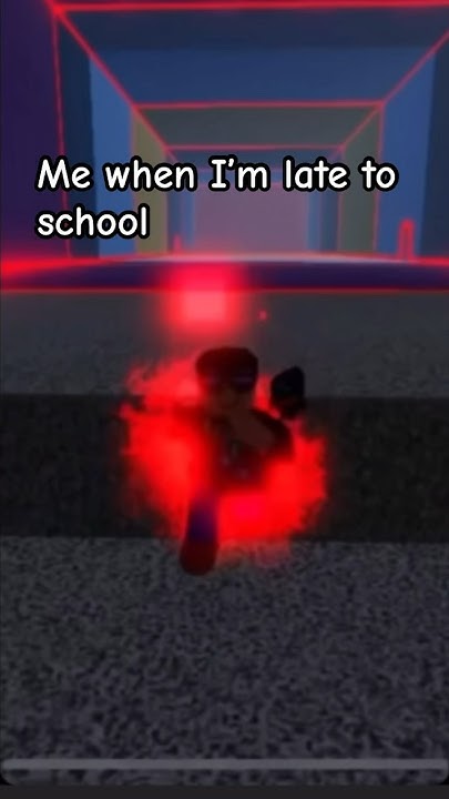 Me when I’m late to school - YouTube