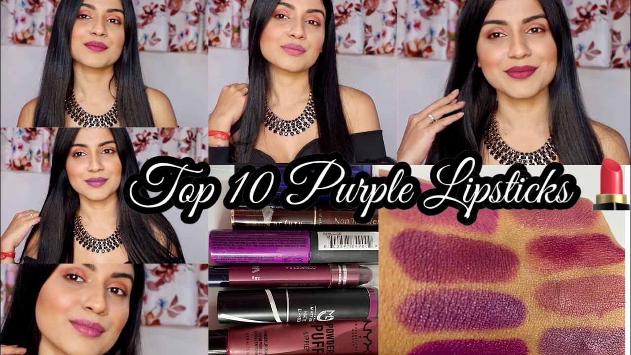 Purple Lipstick Shades For Indian Skin | Lipstutorial.org