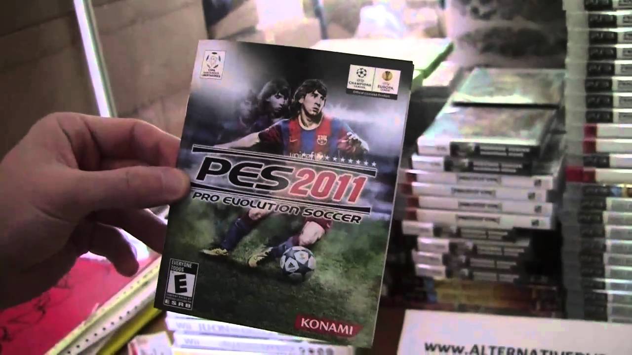Pro Evolution Soccer 2011 PS3 Unboxing USA Retail - YouTube