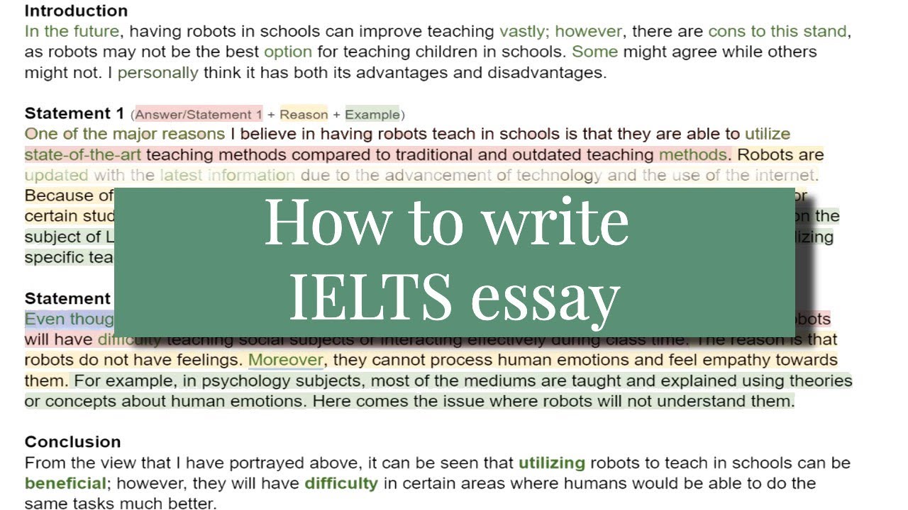 IELTS essay | Improve writing | Milestone Study - YouTube