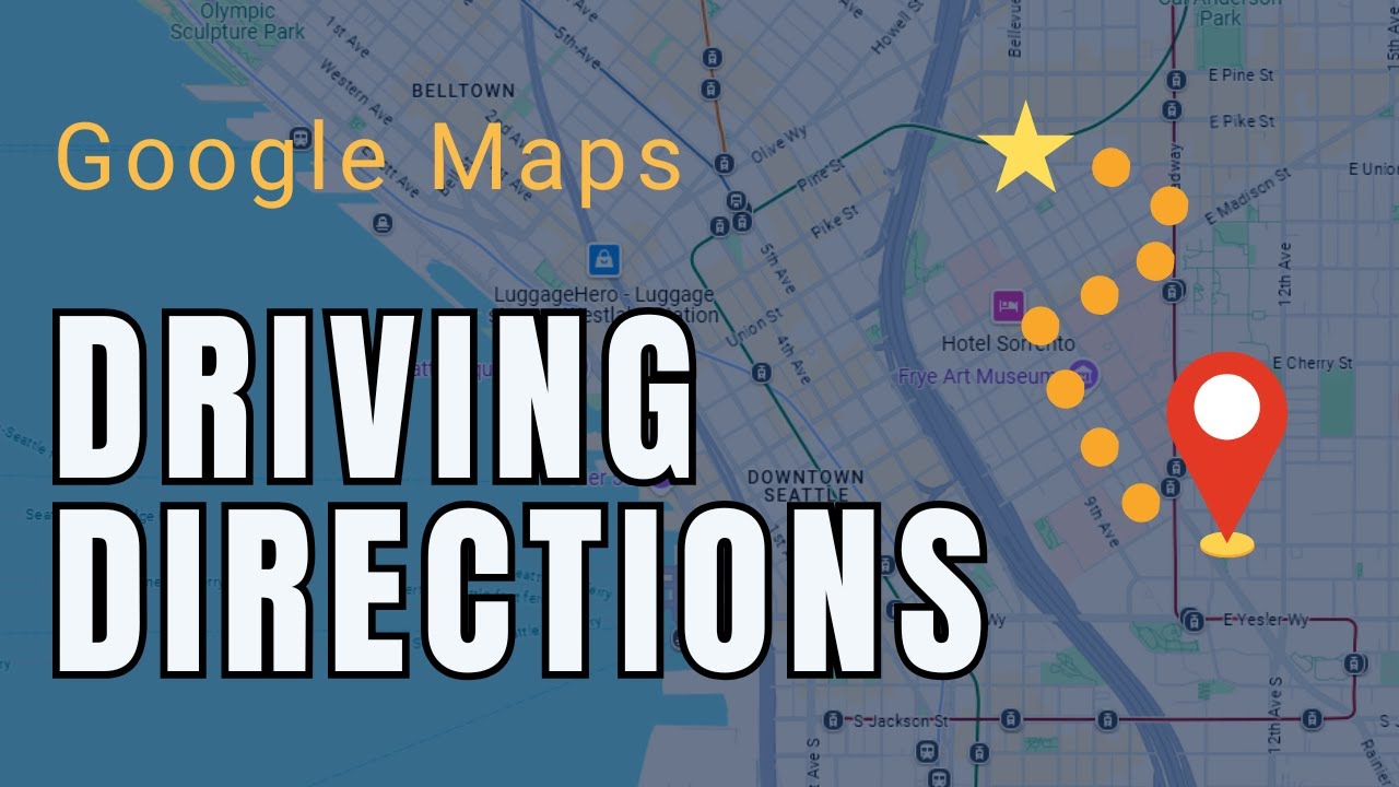 How to Get Driving Directions on Google Maps (Desktop Tutorial) - YouTube