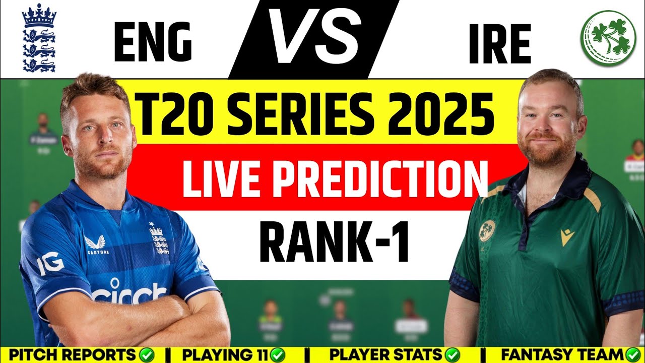 IRE vs ENG 3RD T20 MATCH Dream11 Prediction, IREvsENG Dream11 Team ...
