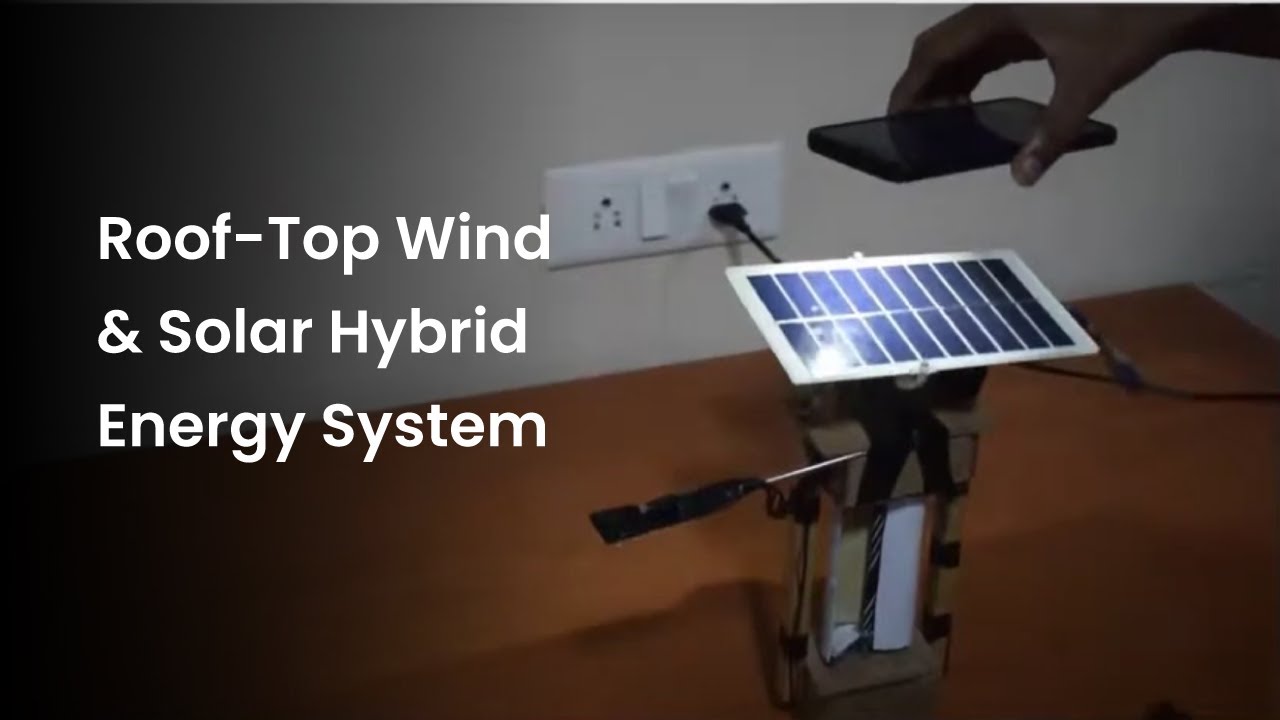 Roof-Top Wind & Solar Hybrid Energy System - YouTube
