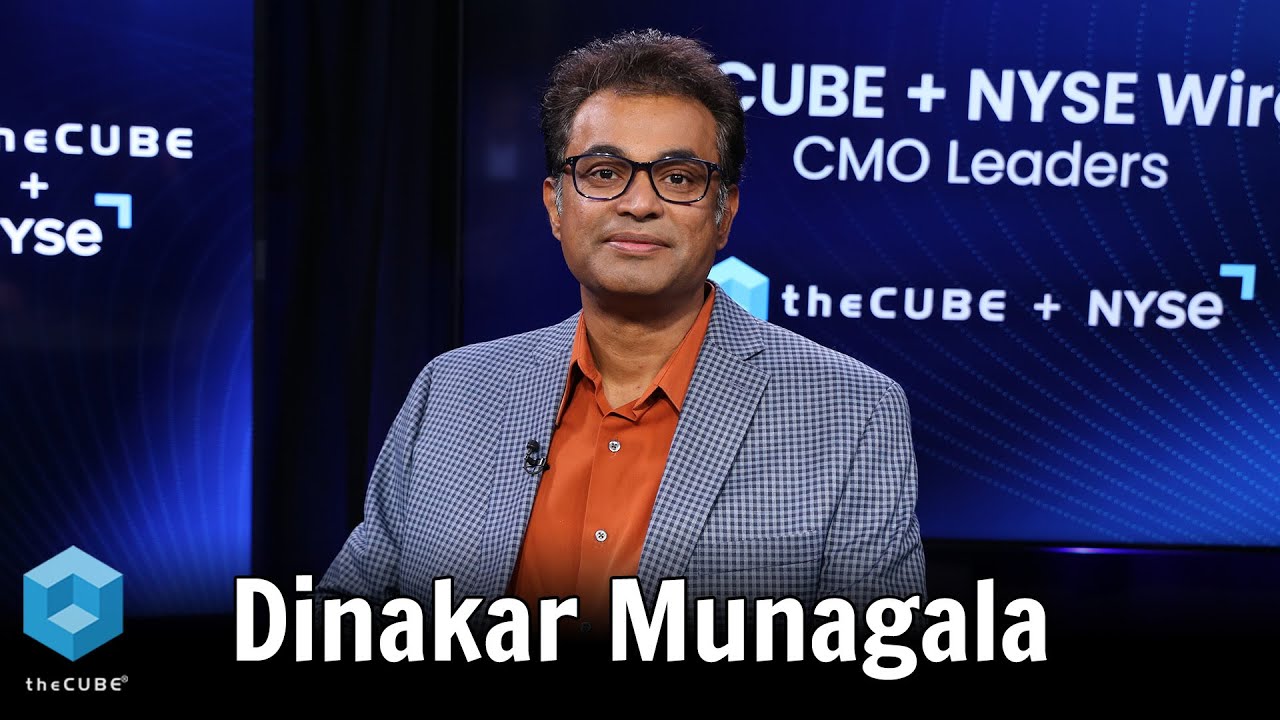 Dinakar Munagala, Blaize | theCUBE + NYSE Wired: CMO Leaders Summit ...