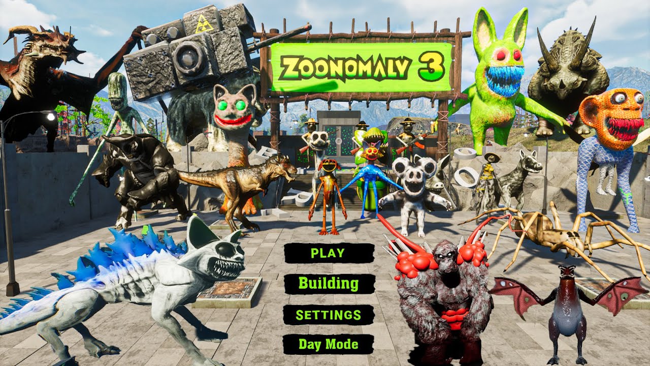 Zoonomaly 3 Official Teaser Trailer Game - The Most Dangerous Monsters ...