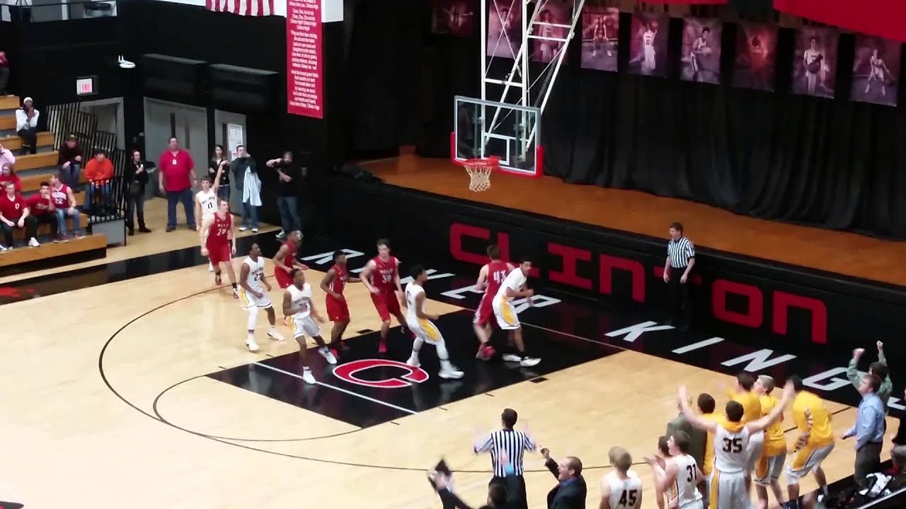Adam Wellman game-winner over Davenport West - YouTube