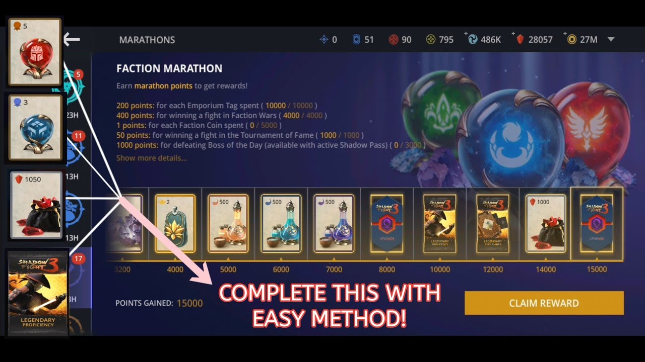 How To Complete "Faction Marathon" In Just 1 Day | Dragon's Lesson ...