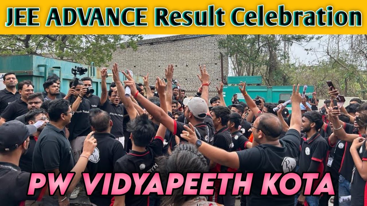 💯JEE ADVANCED Result Celebration | PW Vidyapeeth Kota | @VidyapeethPW # ...