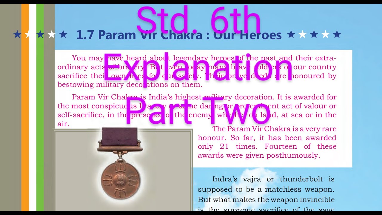 Param Vir Chakra : Our Heroes Explanation Part Two - YouTube
