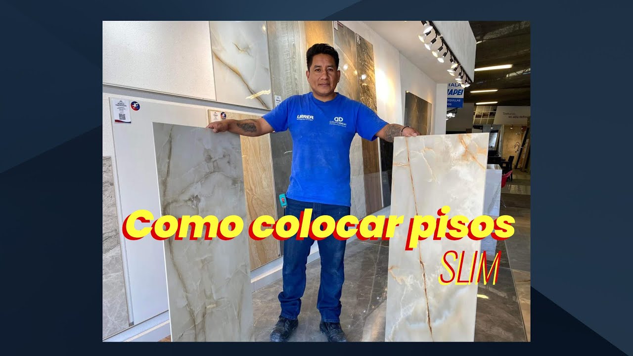 Como Colocar Pisos Slim - YouTube