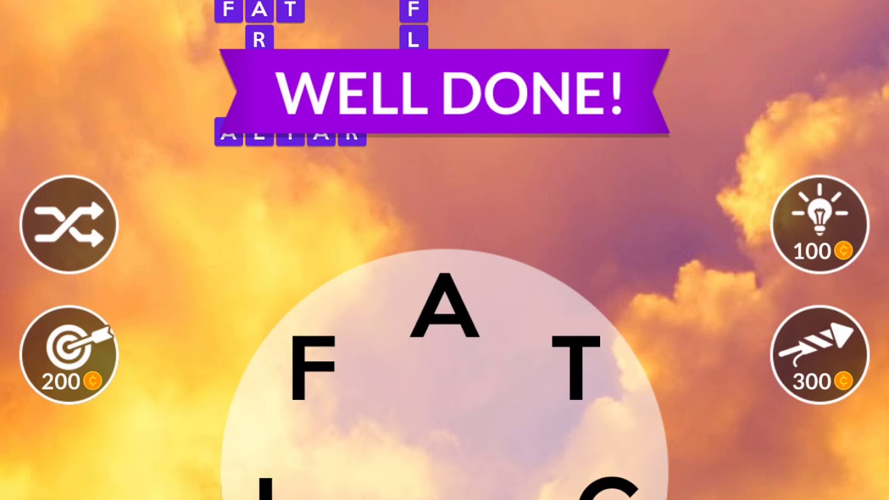 Wordscapes Level 4448 Answers - YouTube