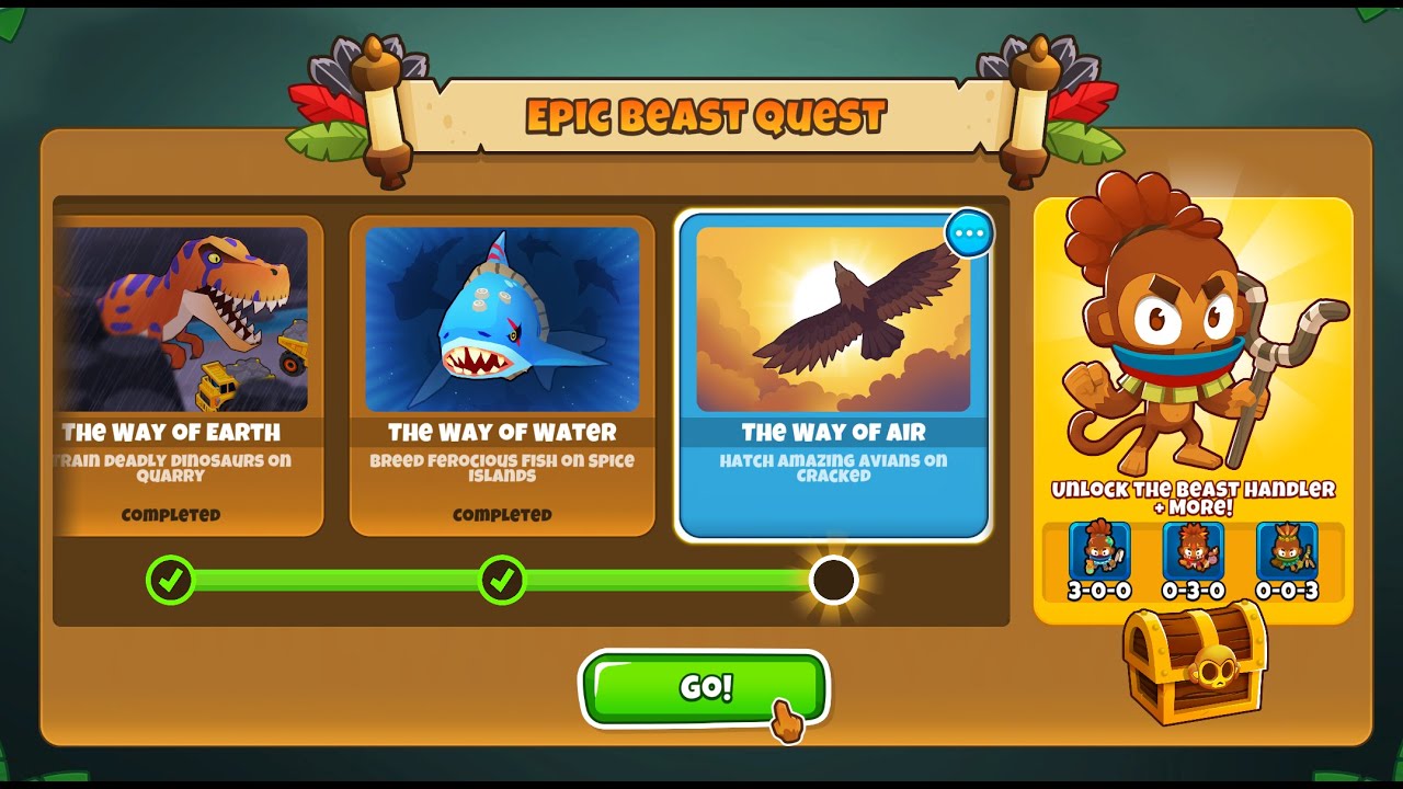 The NEW Beast Handler in BTD6 - New Quests, Achievements and Map ...