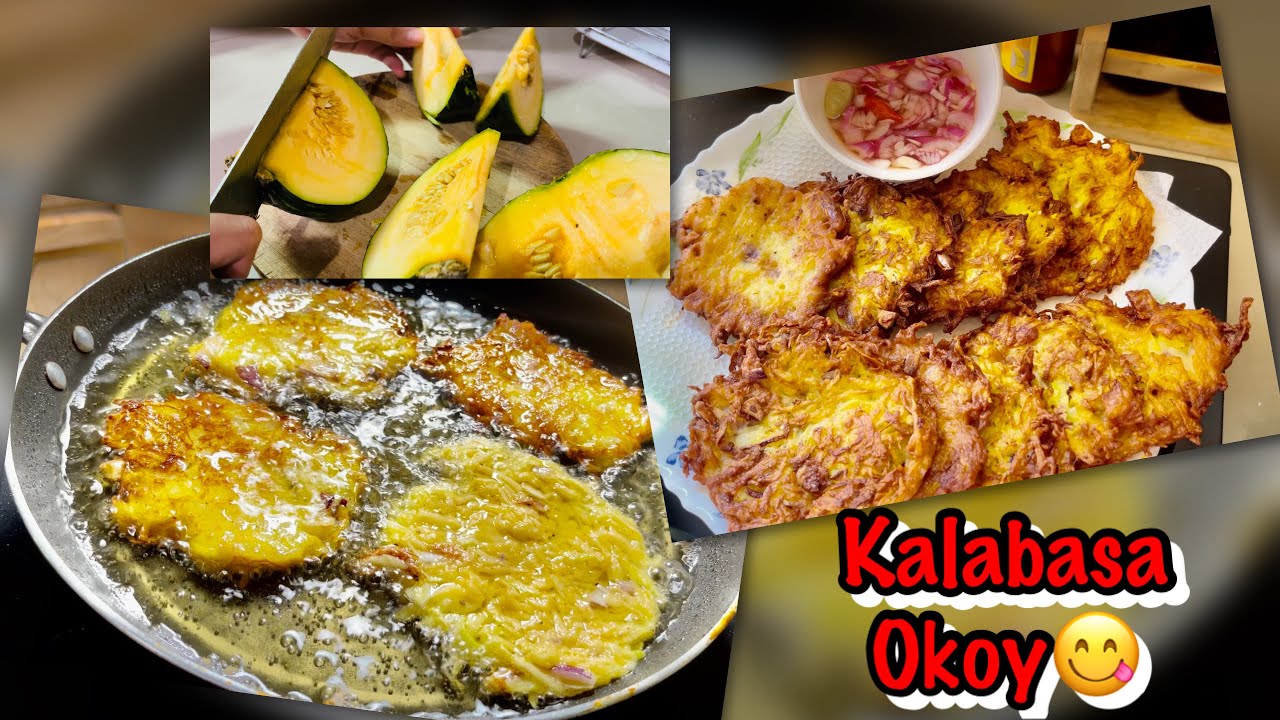 Most Popular Filipino Snacks | Kalabasa Okoy - YouTube