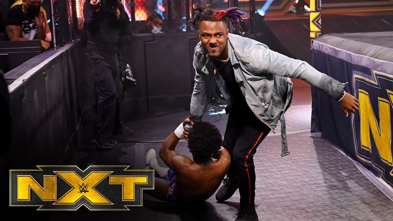 Isaiah “Swerve” Scott savagely attacks Leon Ruff: WWE NXT, Feb. 24 ...